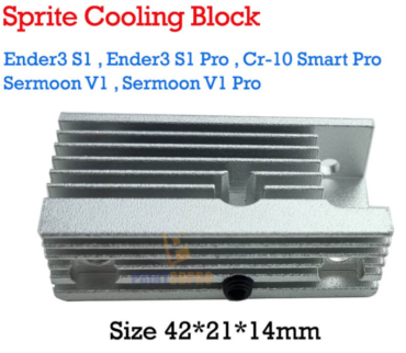 Creality Sprite Cooling Block